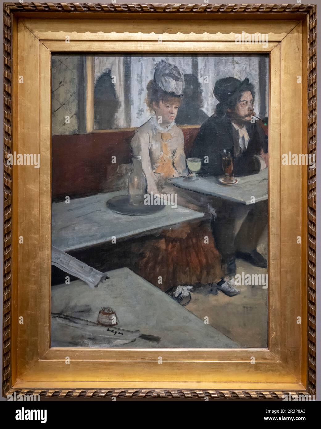 Paris, France - 05 13 2023: Orsay Museum. In A Cafe also called ...