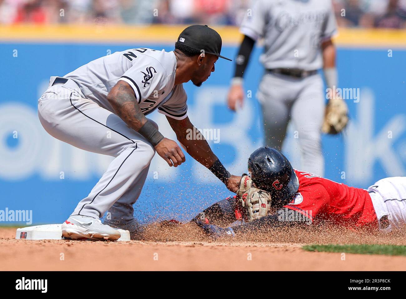 CLEVELAND, OH - MAY 24: Chicago White Sox shortstop Tim Anderson (7 ...