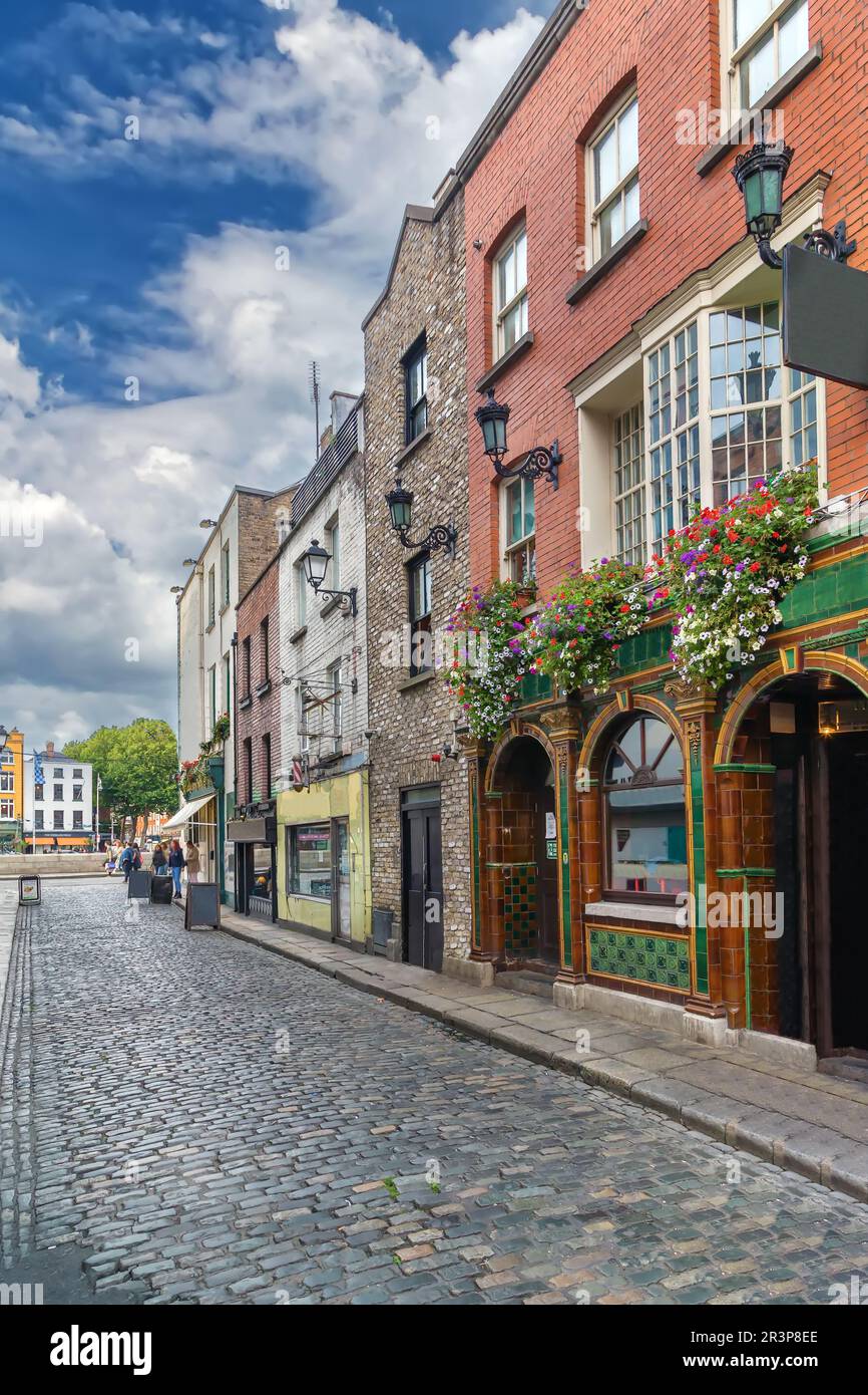 Temple Bar street, Dublin, Ireland Stock Photo - Alamy