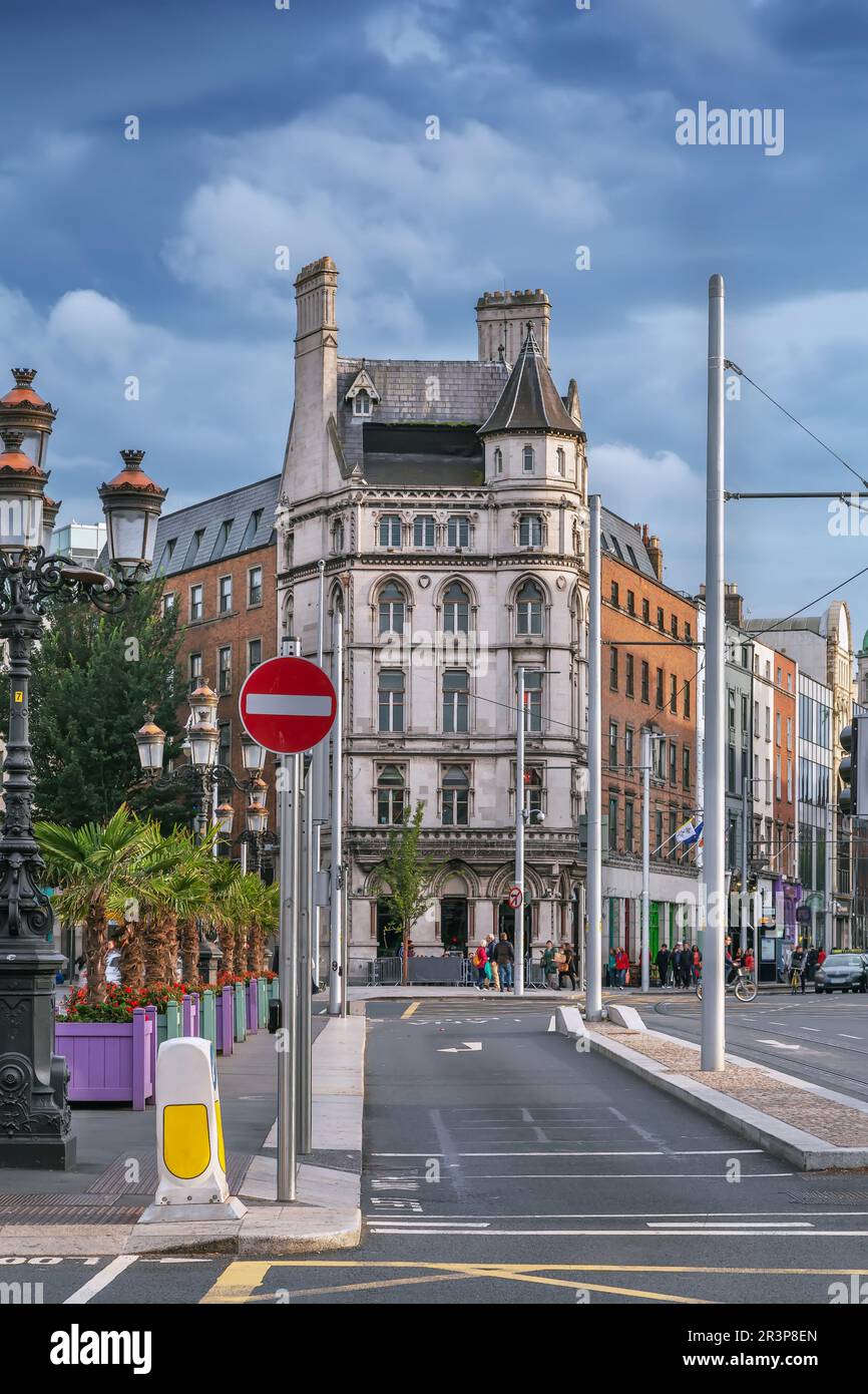 Street in Dublin, Ireland Stock Photo - Alamy