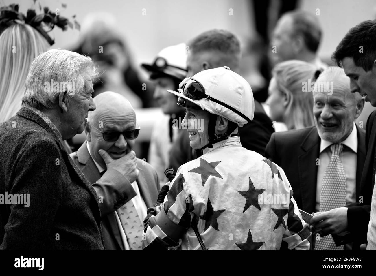 Jockey Cam Hardie and Trainer Richard Fahey Stock Photo - Alamy