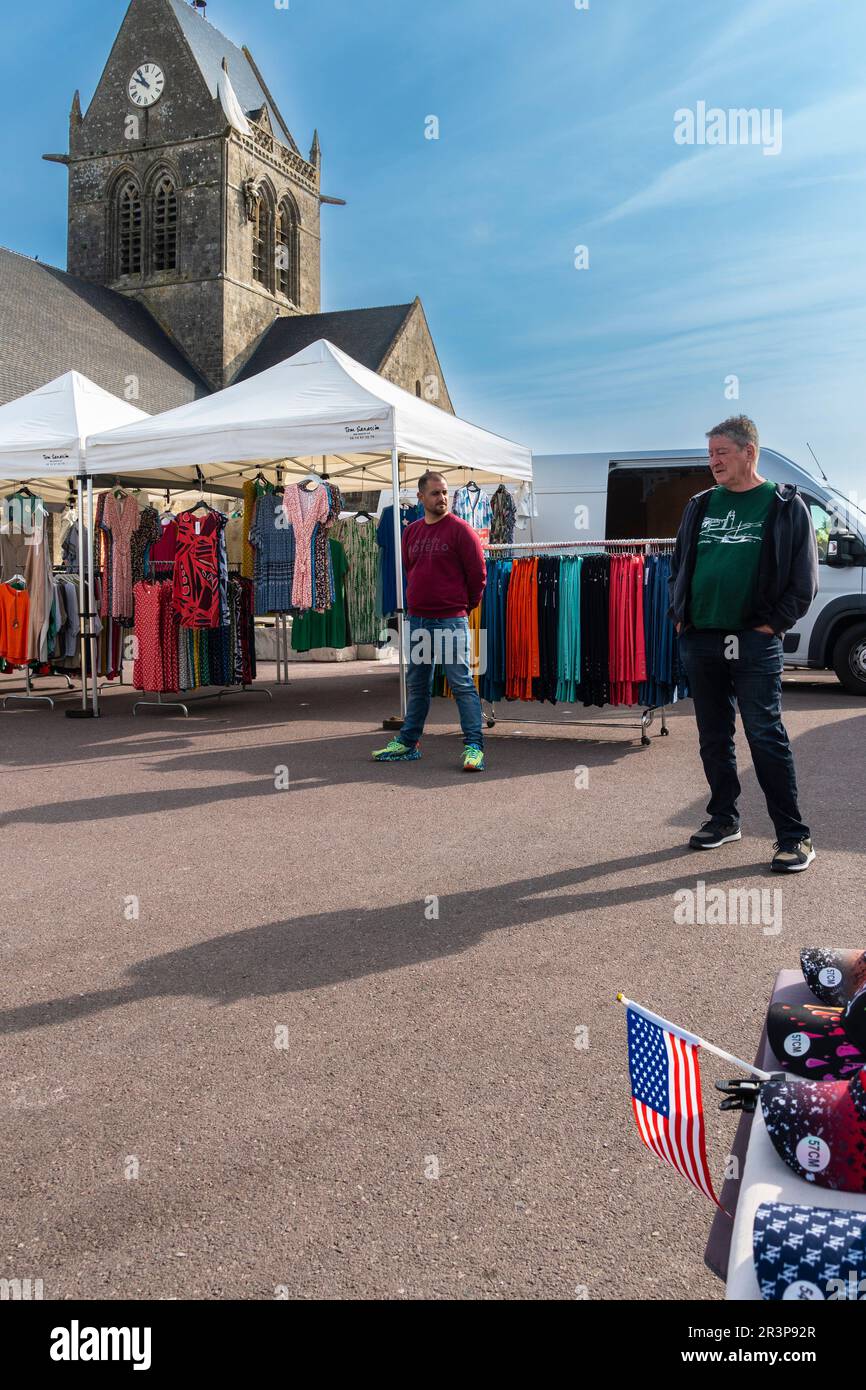 Cotentin france sainte mere hi-res stock photography and images - Alamy