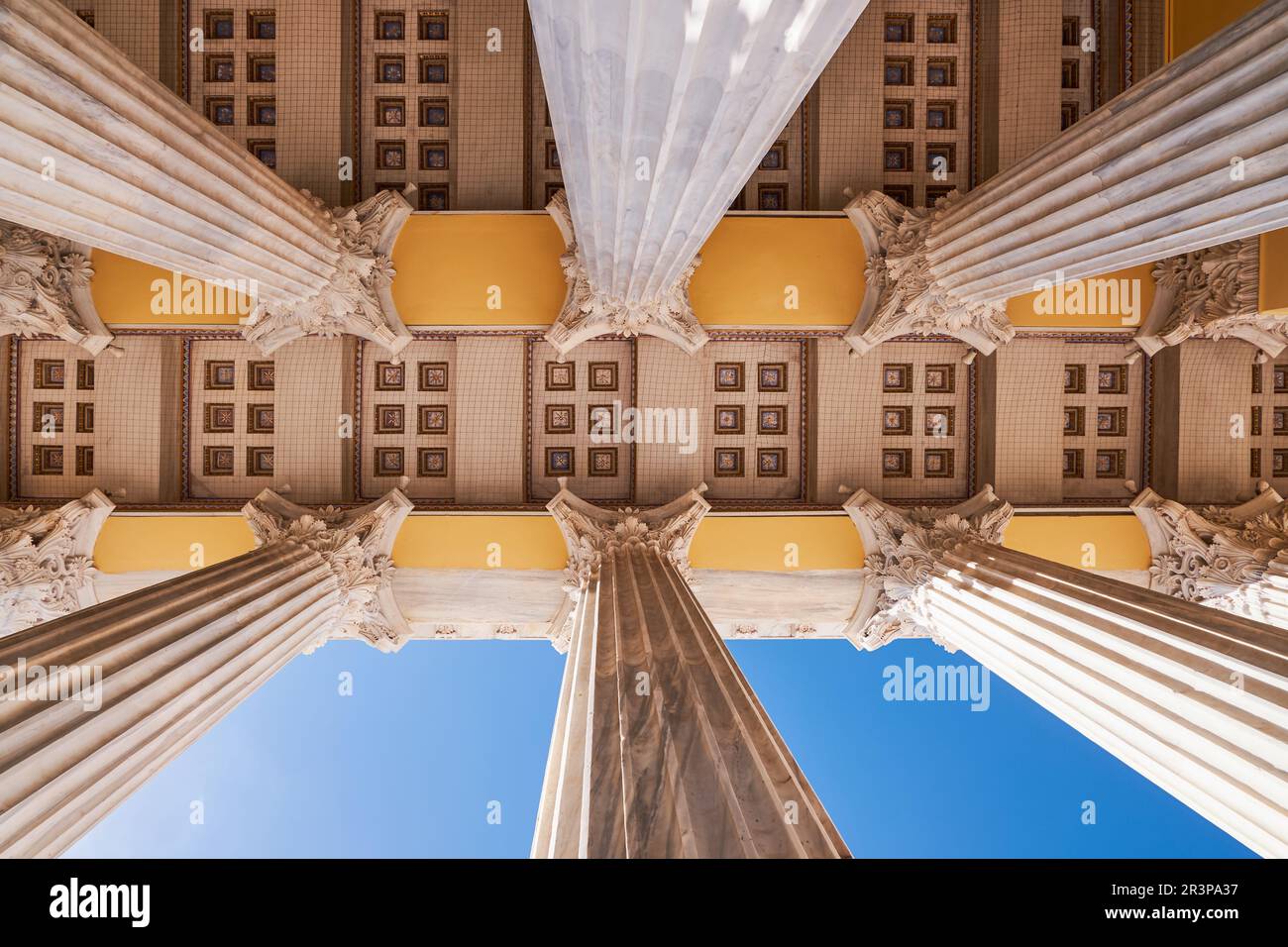 Zappeion - large, palatial neoclassical building next to the National ...