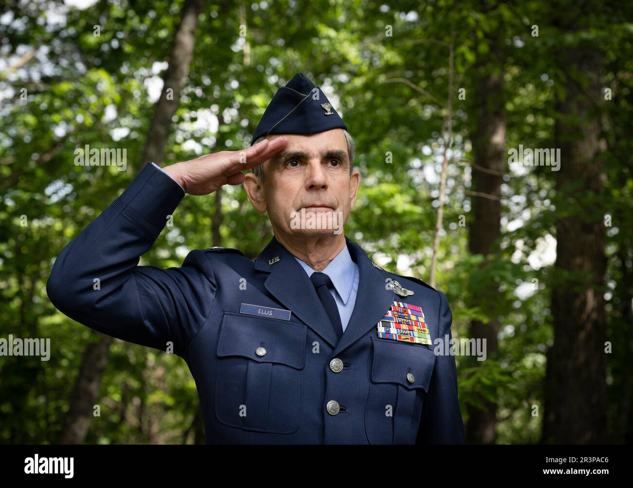 Dawsonville, Georgia, USA. 10th May, 2023. USAF Col. Lee Ellis (ret ...