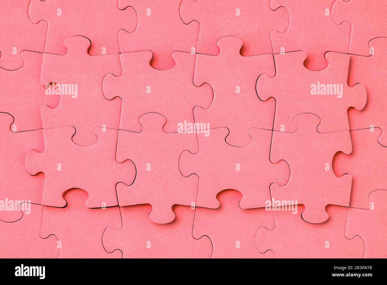 Red jigsaw puzzle hi-res stock photography and images - Alamy