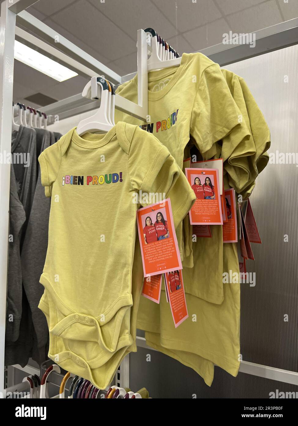 Bowie, MD, USA. 24th May, 2023. View of LGBTQ merchandise launched by ...
