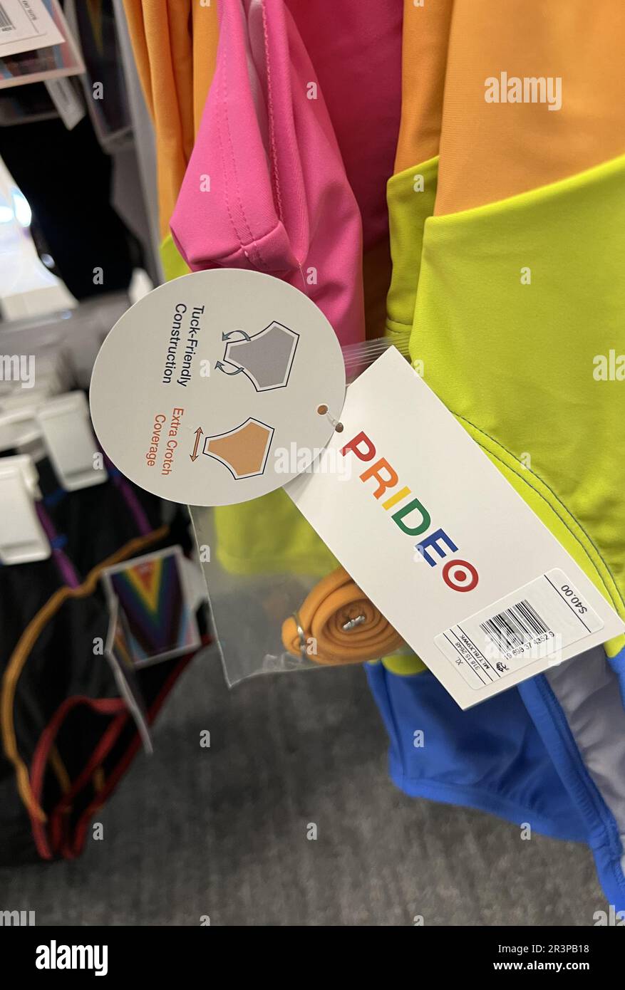 Bowie, MD, USA. 24th May, 2023. View of LGBTQ merchandise launched by ...