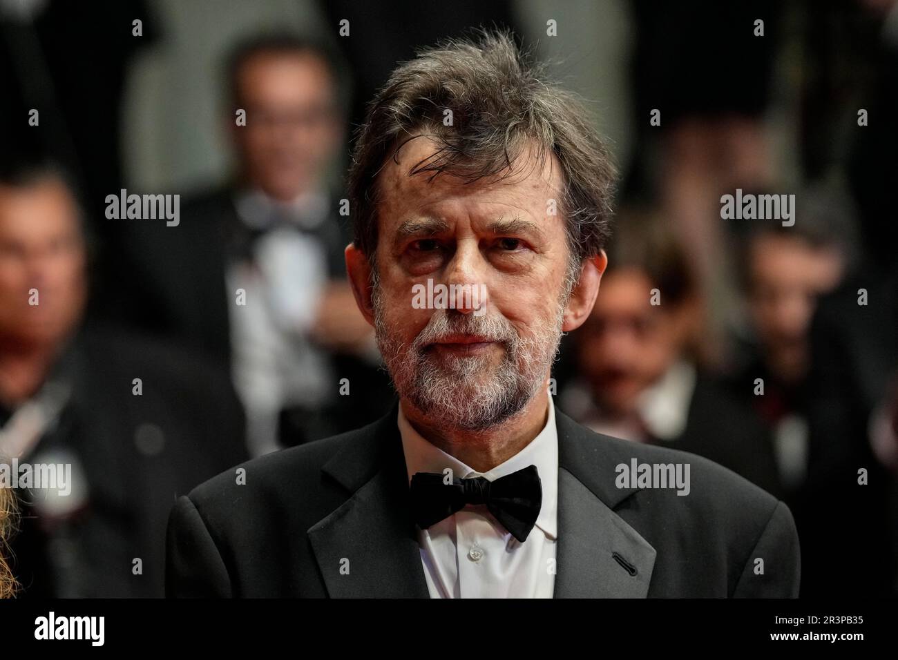 Director Nanni Moretti poses for photographers upon arrival at the ...