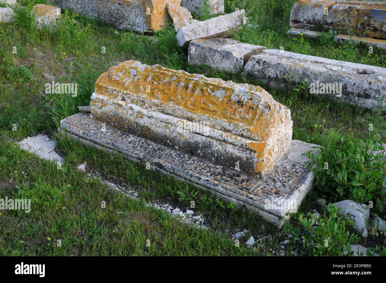The Celebibagi Seljuk Cemetery, located in Ercis, Turkey, contains ...