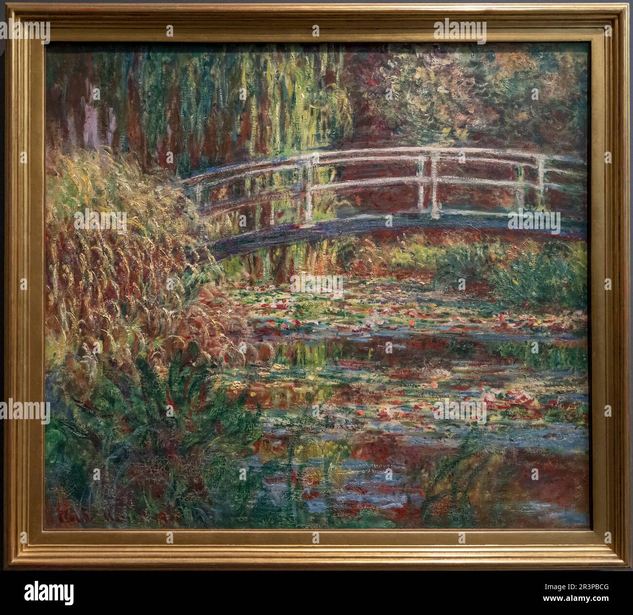 Paris, France - 05 13 2023: Orsay Museum. The Water Lilies Pond, Pink ...