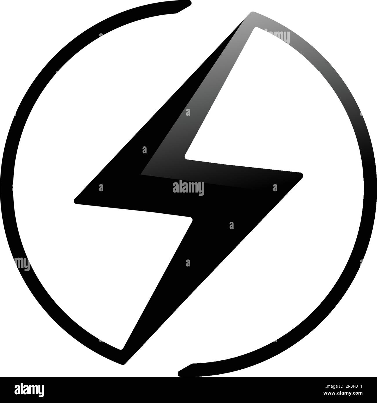 electric Vector lightning icon logo and symbols Stock Vector Image ...