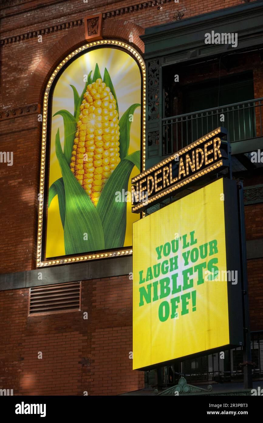 SHUCKED on Broadway musical theatre at the Nederlander in Times Square ...