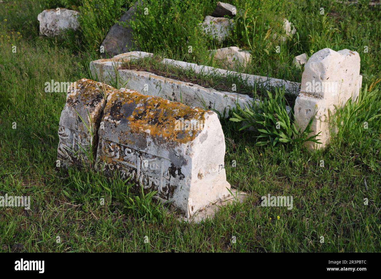 The Celebibagi Seljuk Cemetery, located in Ercis, Turkey, contains ...