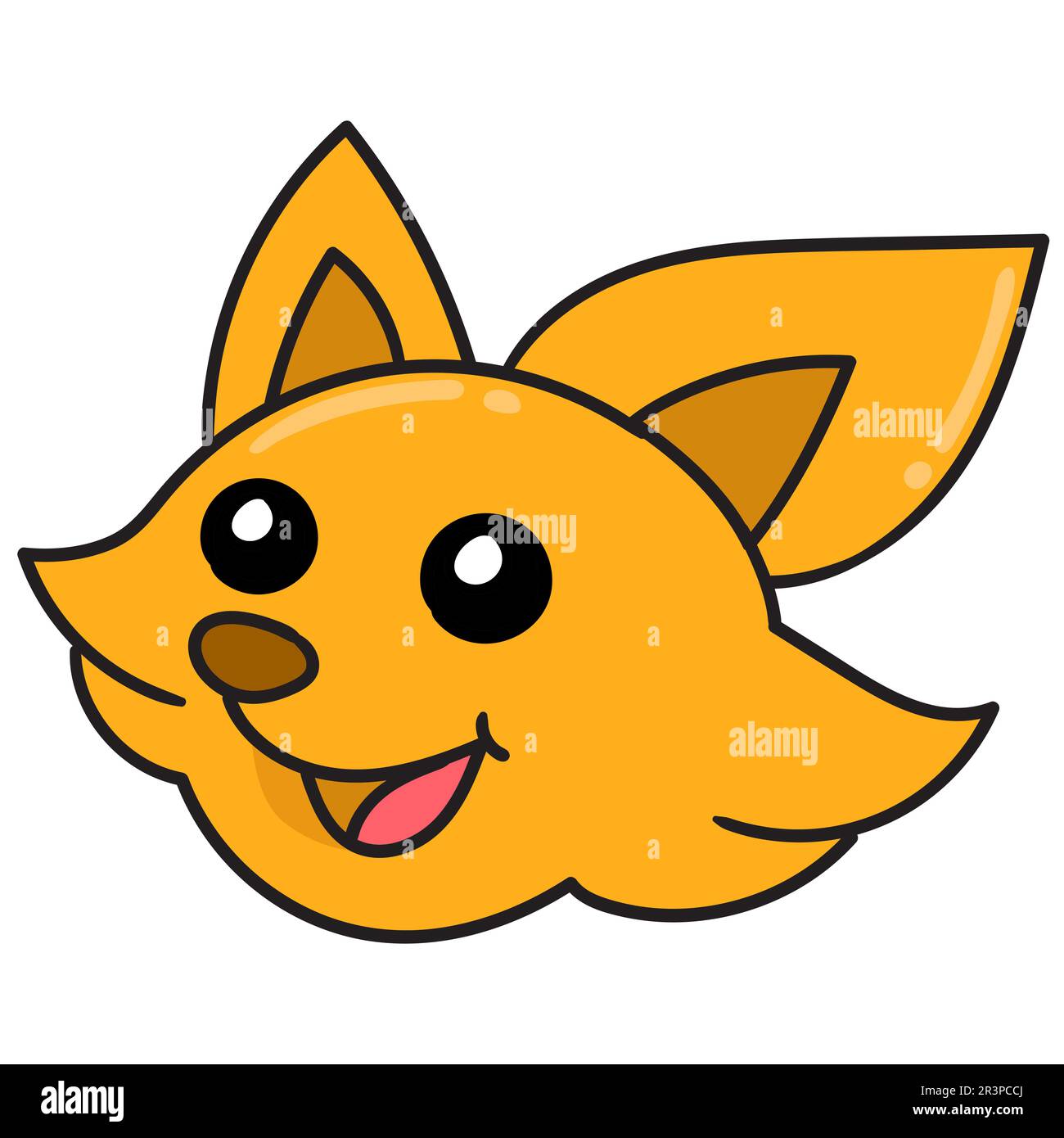 Cute fox icon hi-res stock photography and images - Alamy