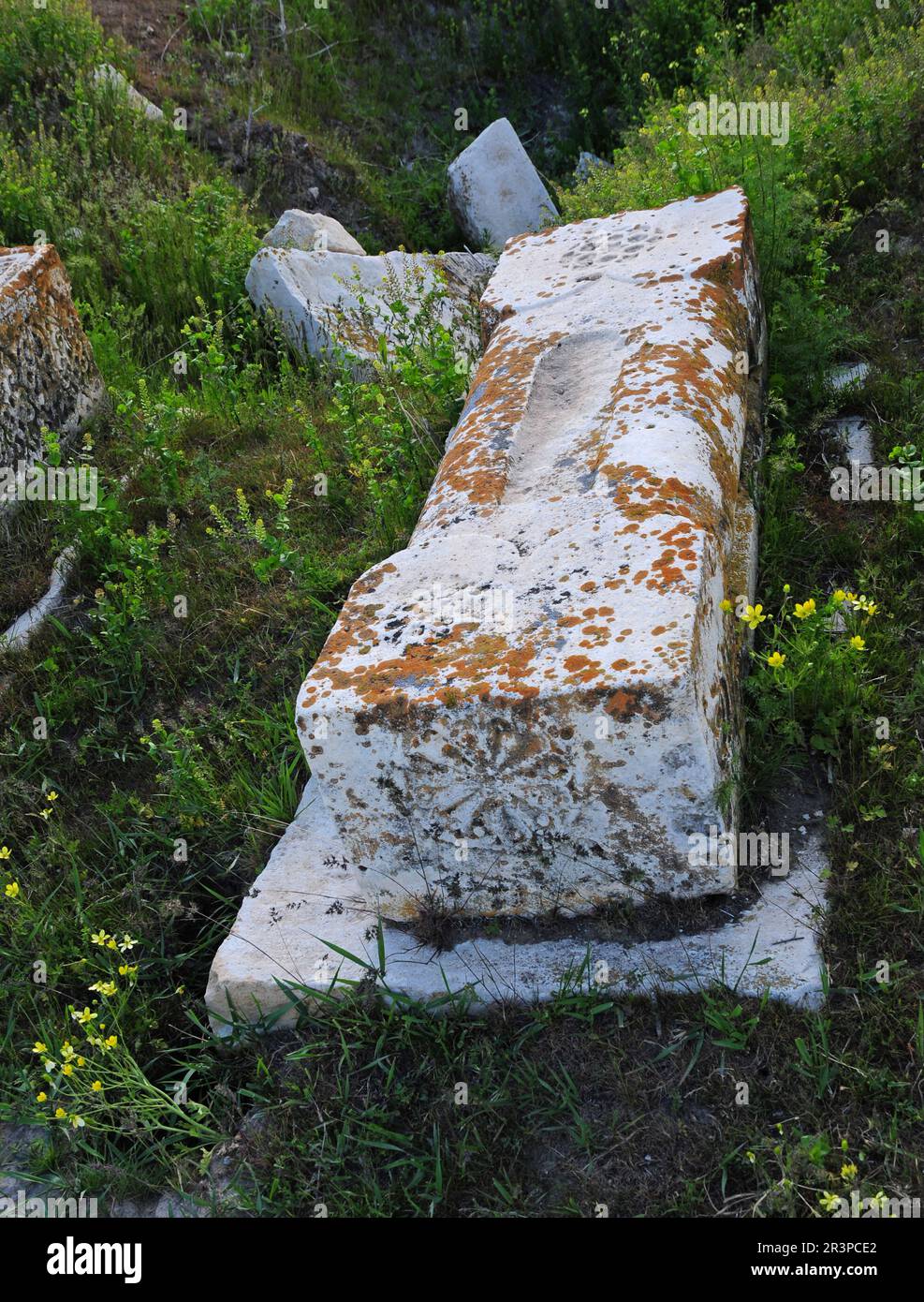 The Celebibagi Seljuk Cemetery, located in Ercis, Turkey, contains ...