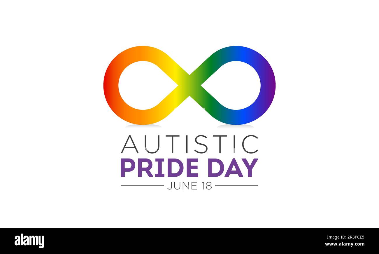 Vector illustration of autistic pride day on 18th june. Autistic pride ...