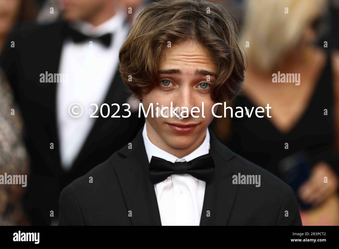 Cannes, France. 24th May, 2023. Raphael Luce attends the screening of ...