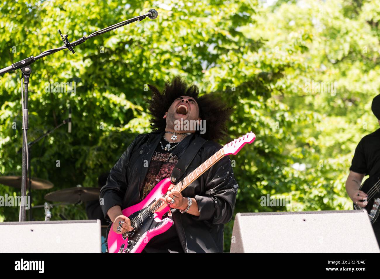 Seattle, USA. 20 May, 2023. Seattle band King Youngblood playing at a ...