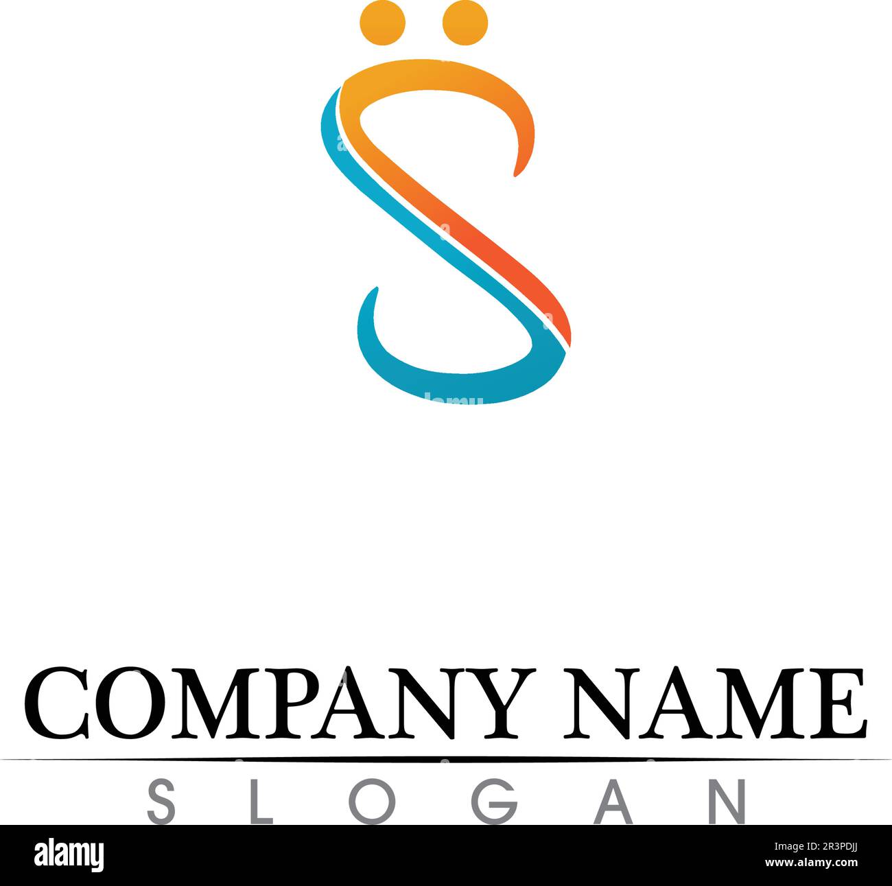 Business corporate letter S logo design vector Stock Vector Image & Art ...