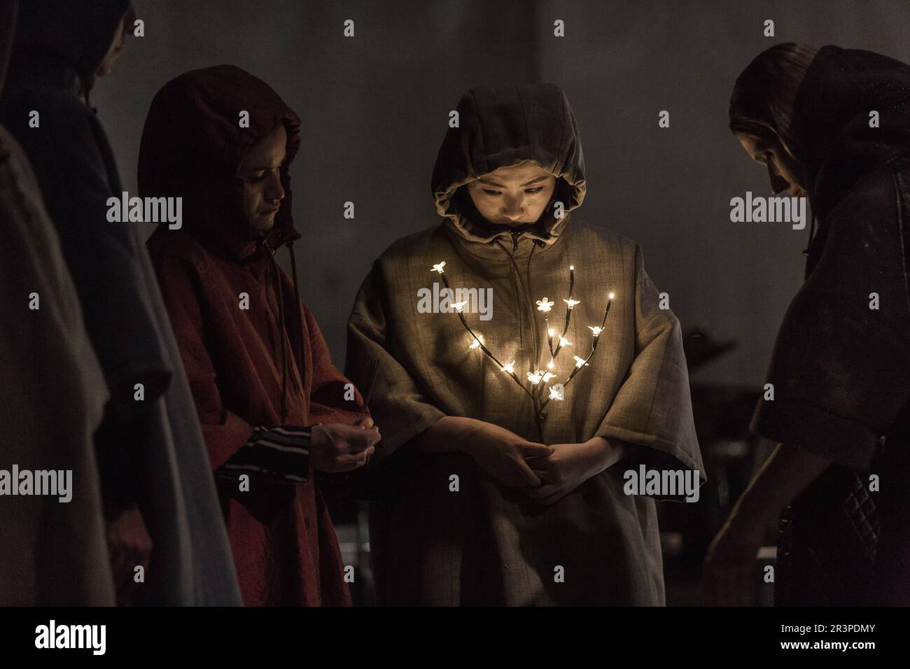 Songs of expulsion and never return Stock Photo - Alamy