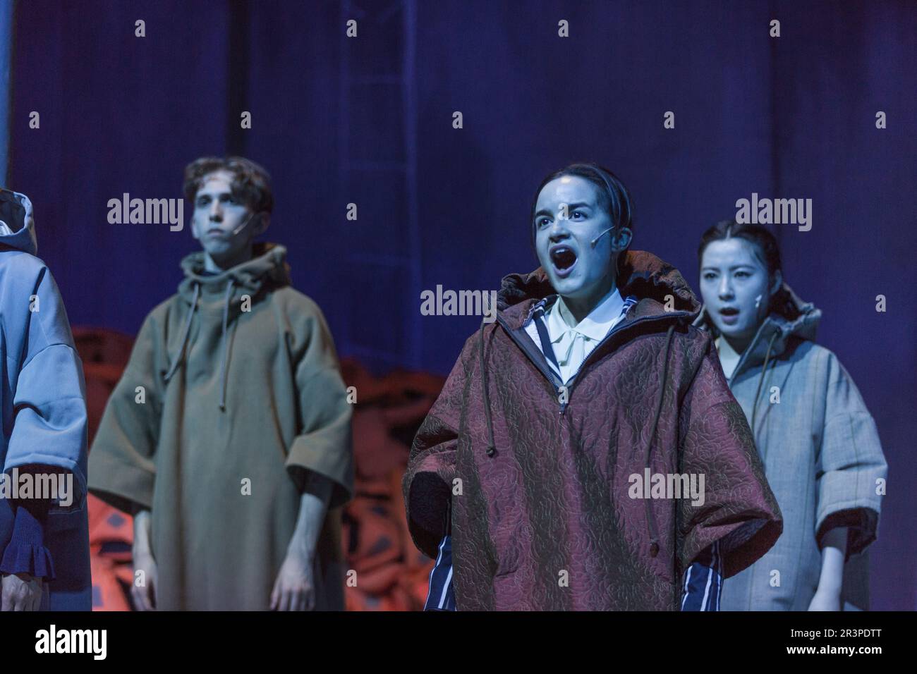 Songs of expulsion and never return Stock Photo - Alamy