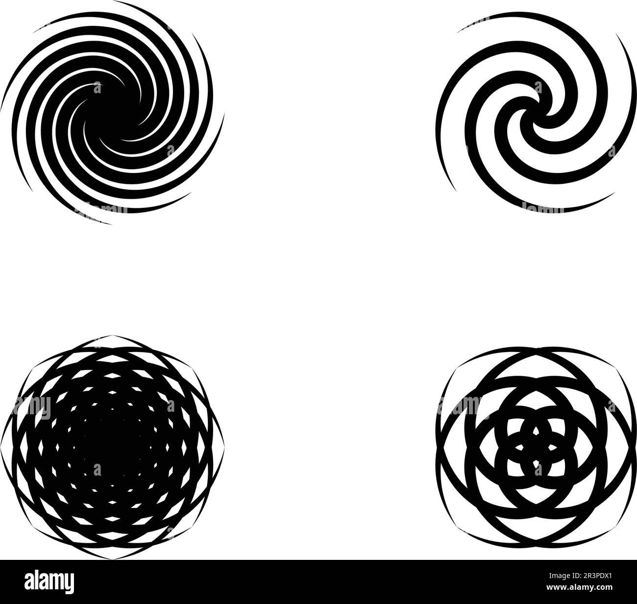 Technology circle logo and symbols Vector Stock Vector Image & Art - Alamy