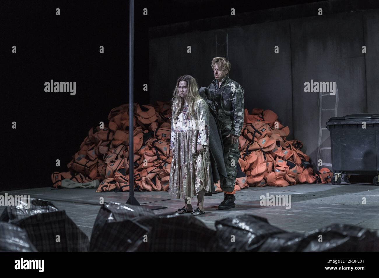 Songs of expulsion and never return Stock Photo - Alamy