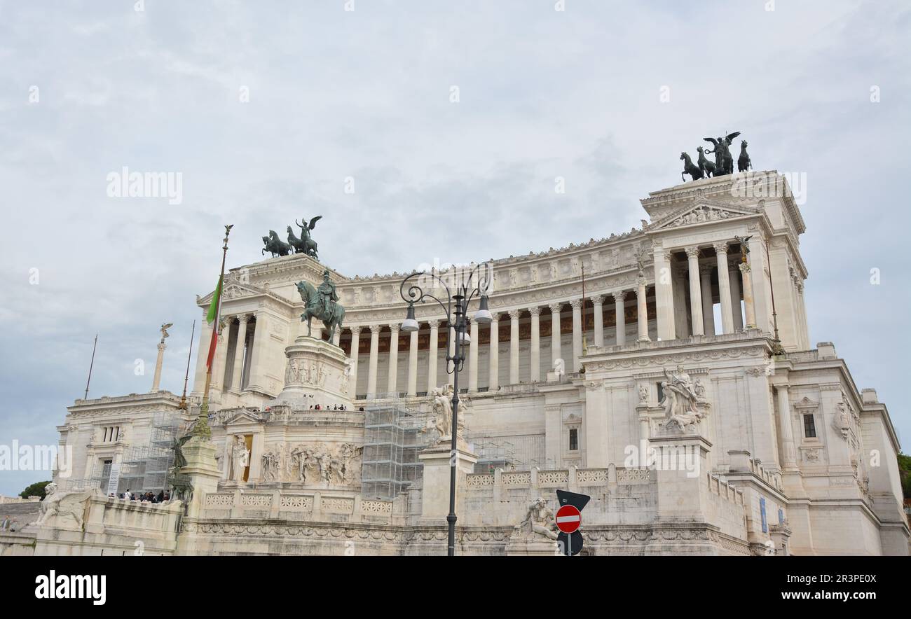National Monument Victor Emmanuel Ii Rome Le Monument à