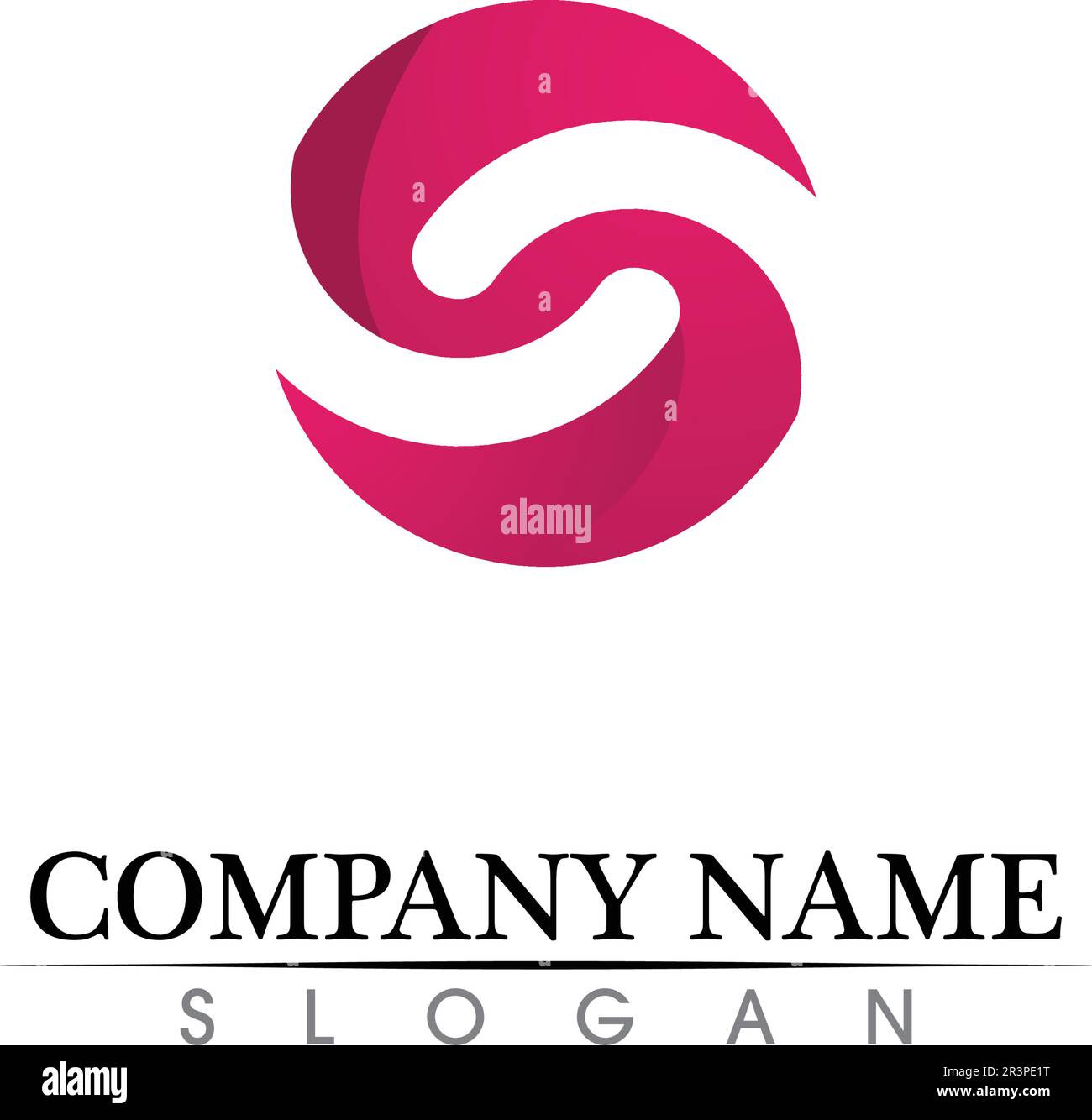 Business corporate letter S logo design vector Stock Vector Image & Art ...
