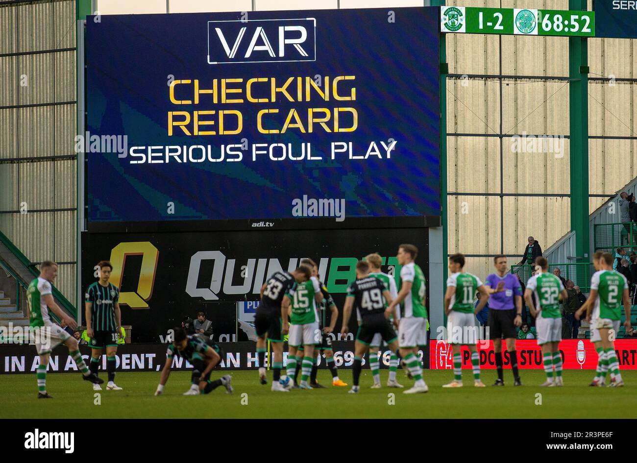 24th May 2023; Easter Road, Edinburgh, Scotland: Scottish Premiership ...