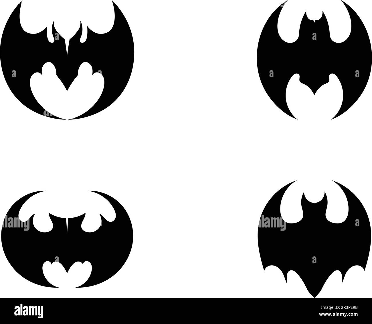 Bat tech logo hi-res stock photography and images - Alamy