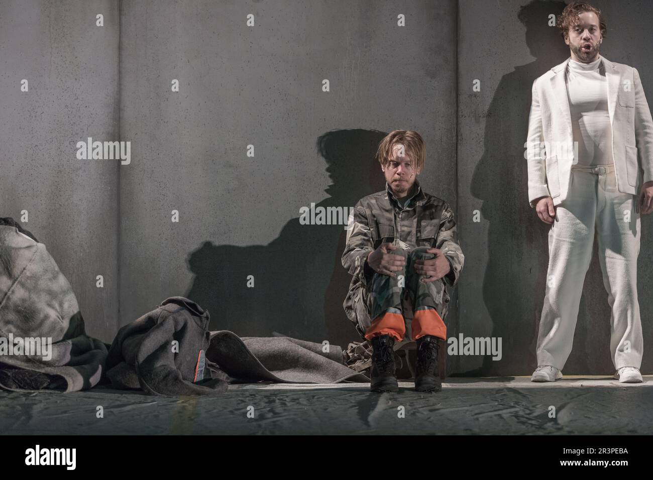 Songs of expulsion and never return Stock Photo - Alamy