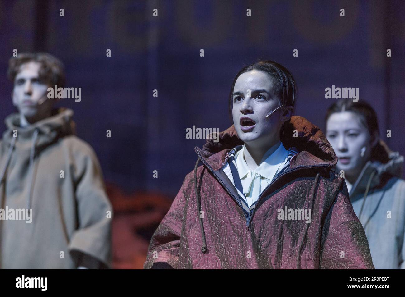 Songs of expulsion and never return Stock Photo - Alamy