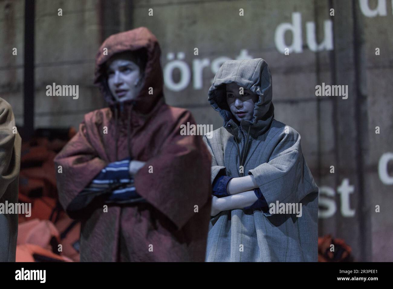 Songs of expulsion and never return Stock Photo - Alamy