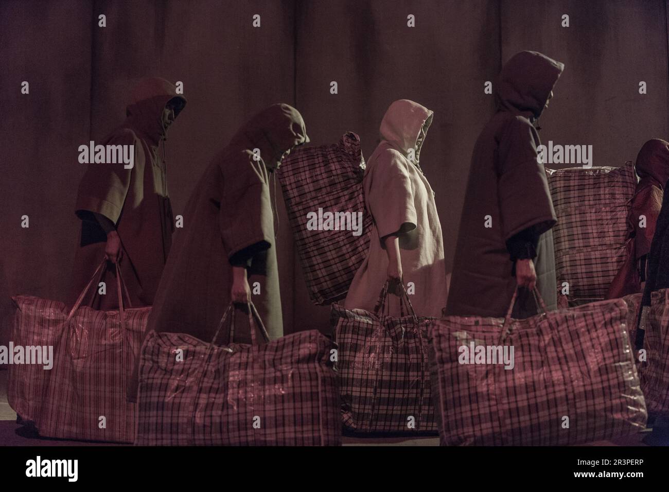 Songs of expulsion and never return Stock Photo - Alamy