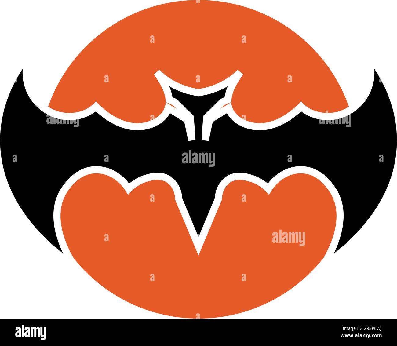 Bat tech logo Stock Vector Images - Alamy