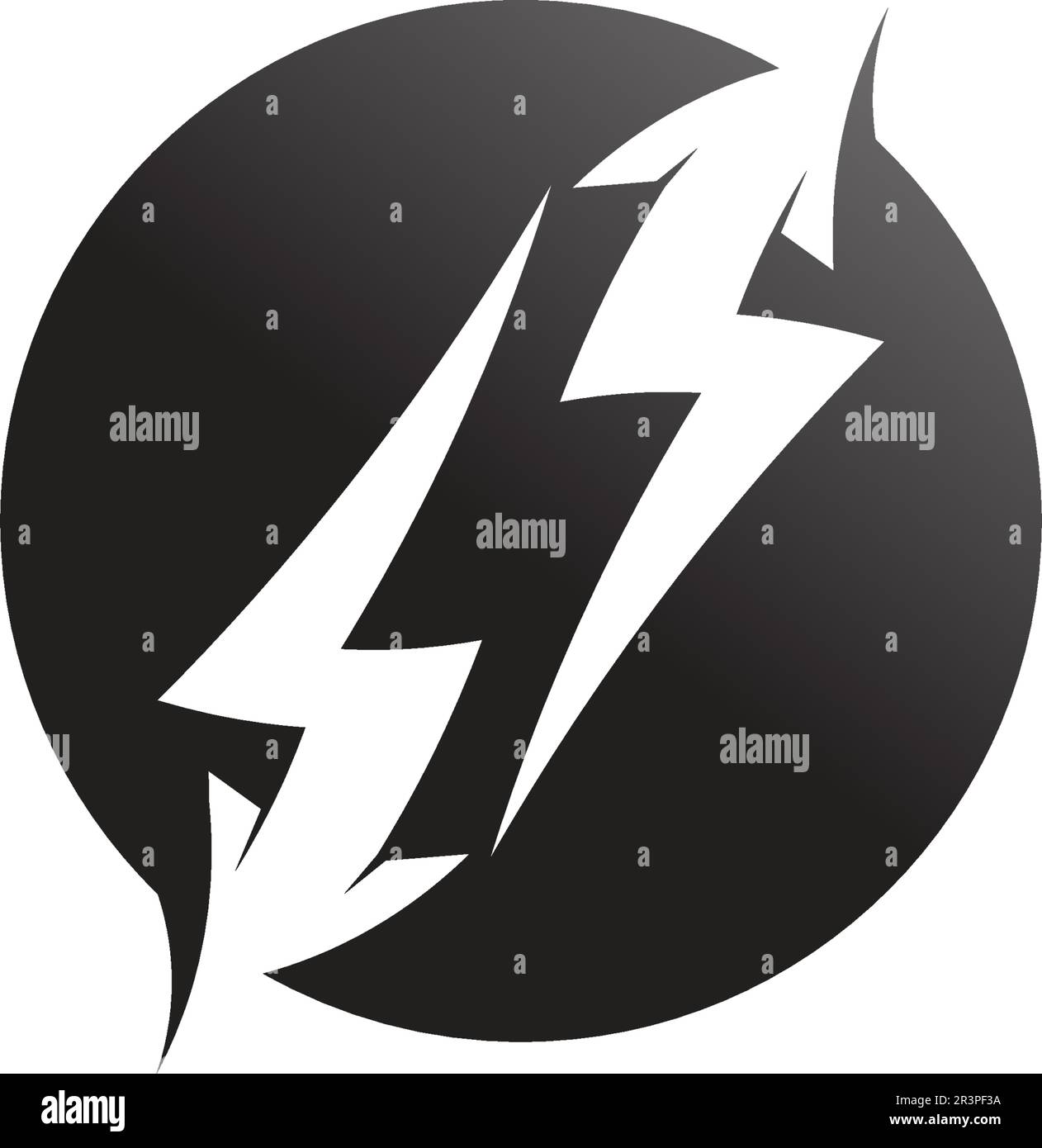 electric Vector lightning icon logo and symbols Stock Vector Image ...