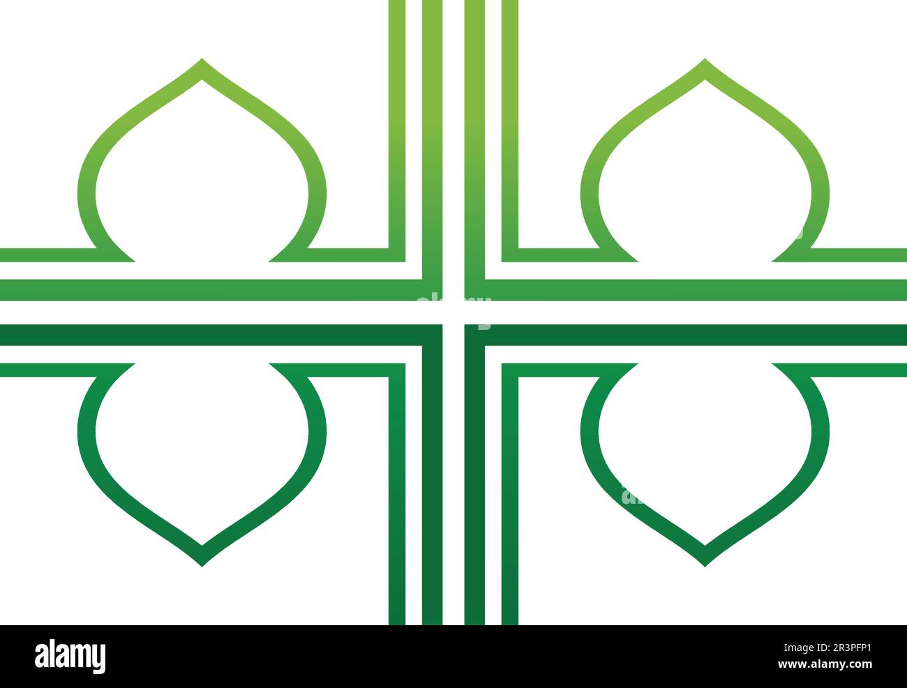 Mosque ramadhan and islamic design arabian logo Stock Vector Image ...