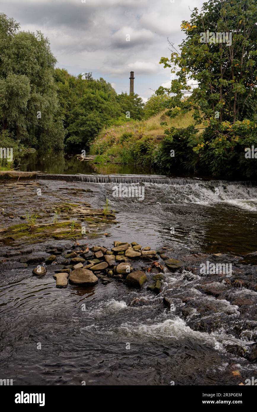 River Irwell at Rawtenstall, Rossendale, Lancashire Stock Photo - Alamy