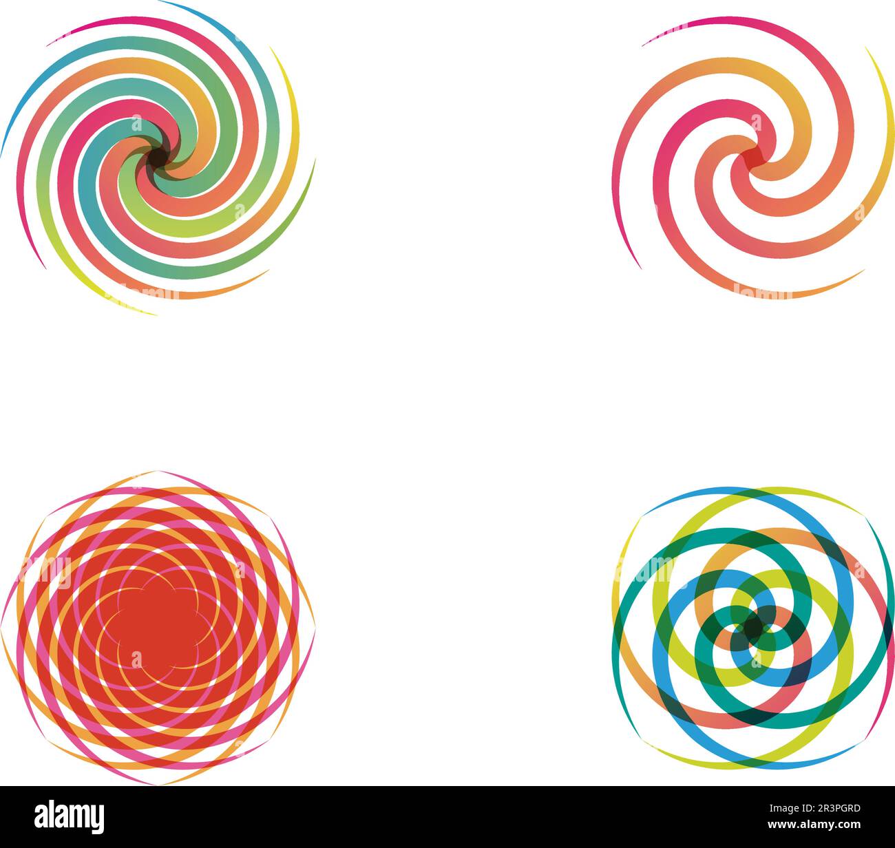 Technology circle logo and symbols Vector Stock Vector Image & Art - Alamy