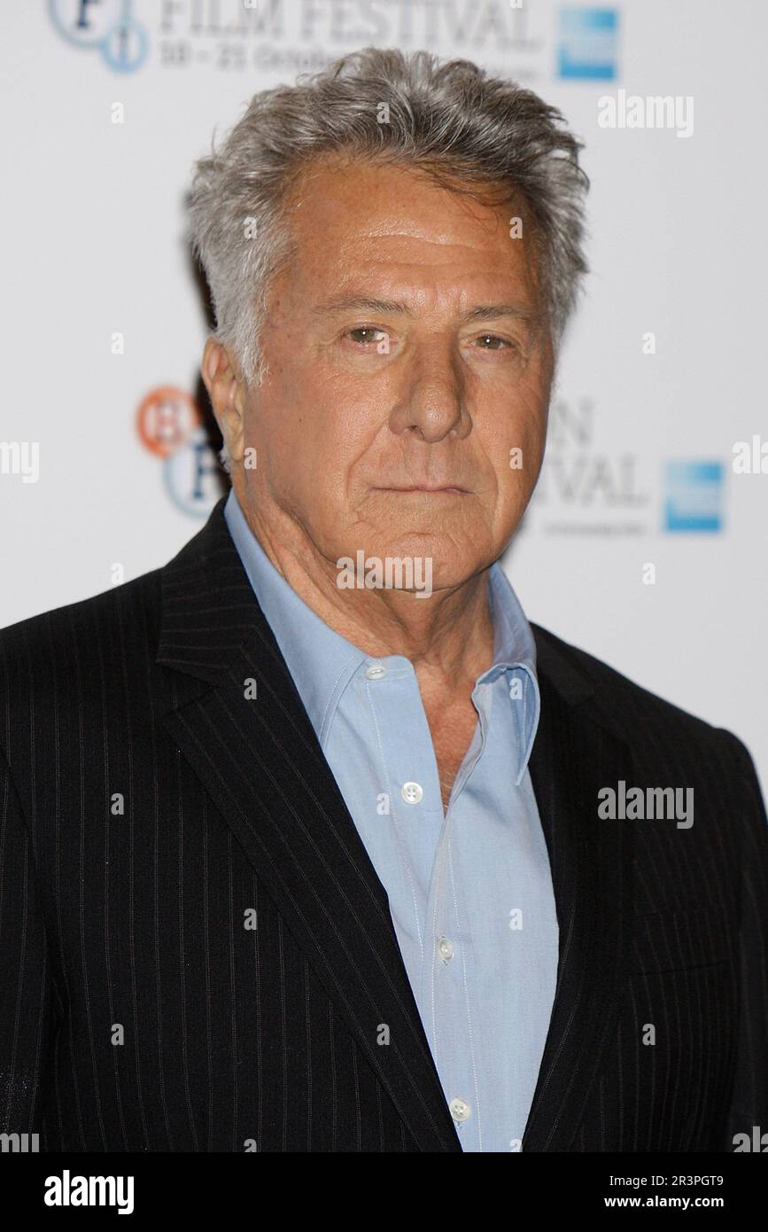 London, UK. Dustin Hoffman the director of Quartet attends the 56th BFI ...