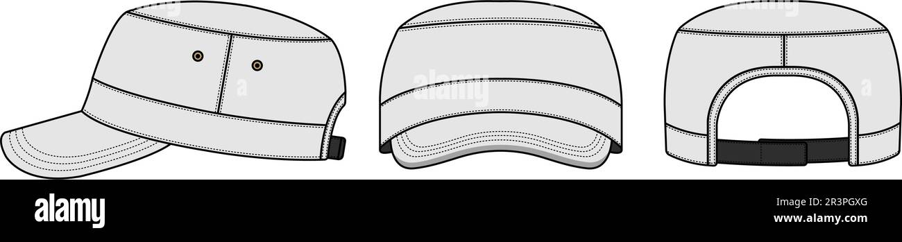 Cadet cap Stock Vector Images - Alamy