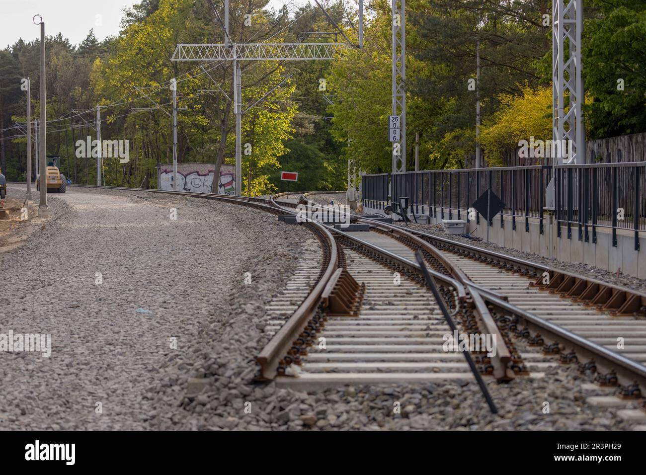 Sustainable electric transport. Electric passenger train. Expansion of ...
