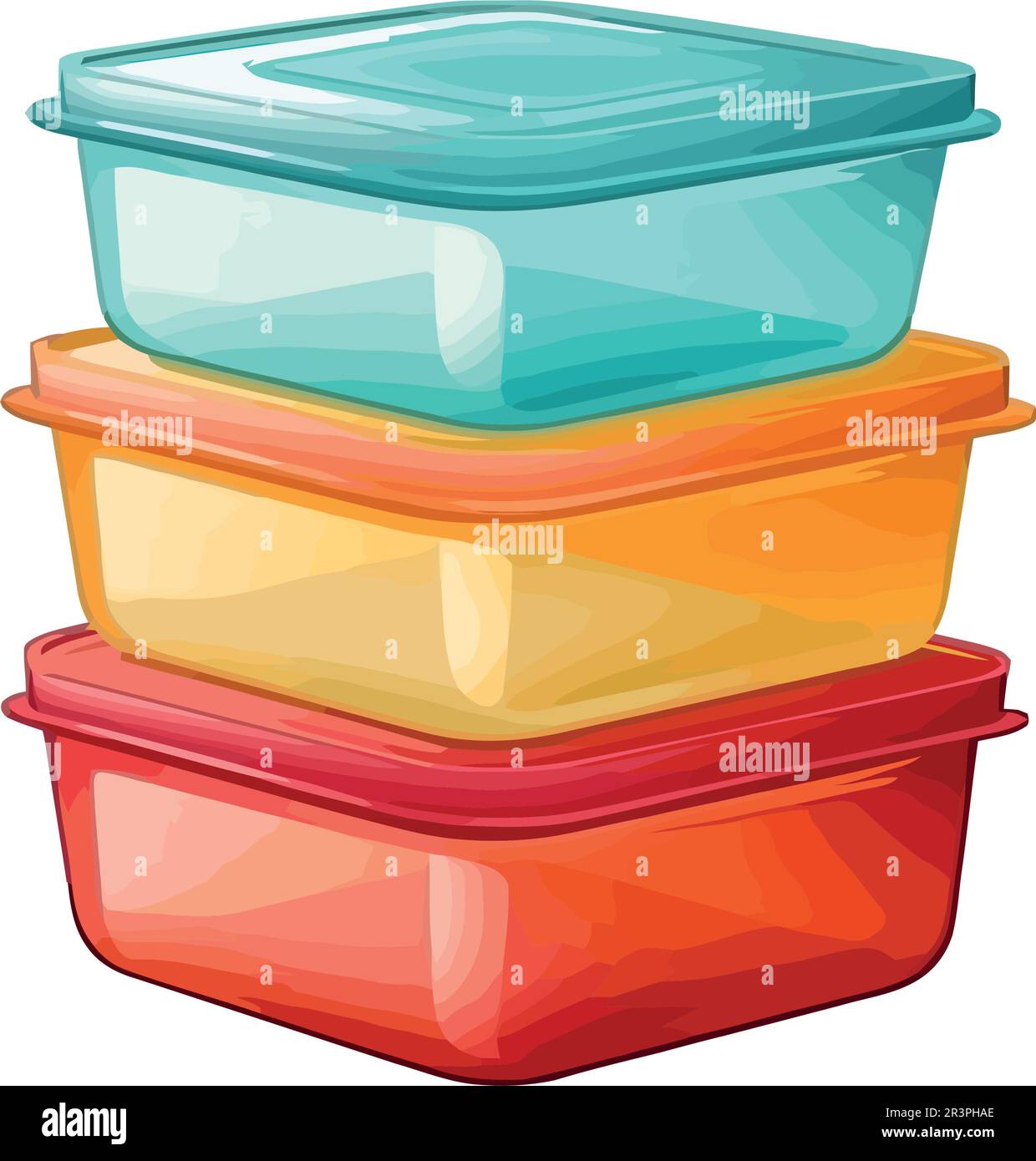 Stacked containers Stock Vector Images - Alamy
