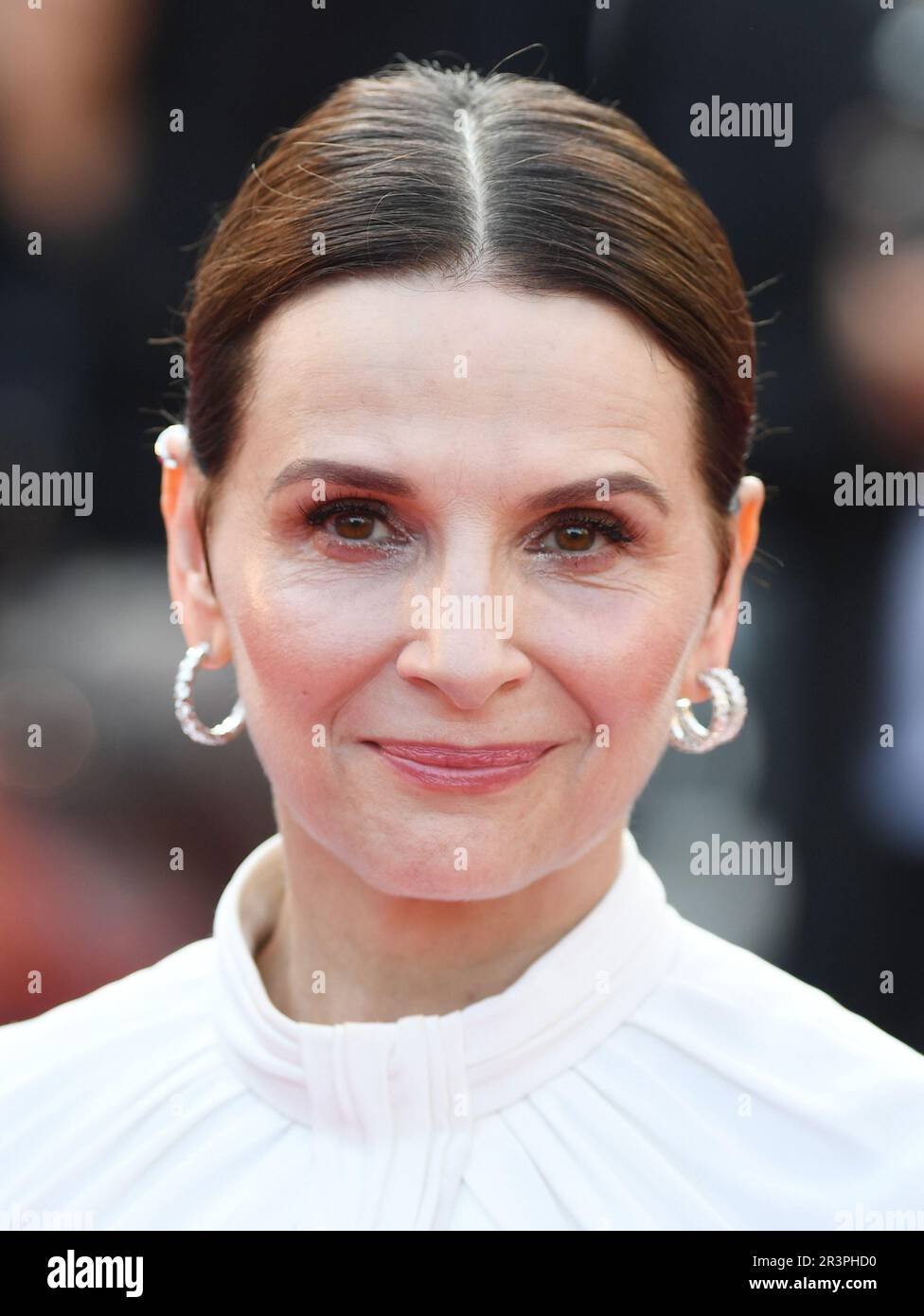 Cannes, France. 24th May, 2023. French actress Juliette Binoche attends ...