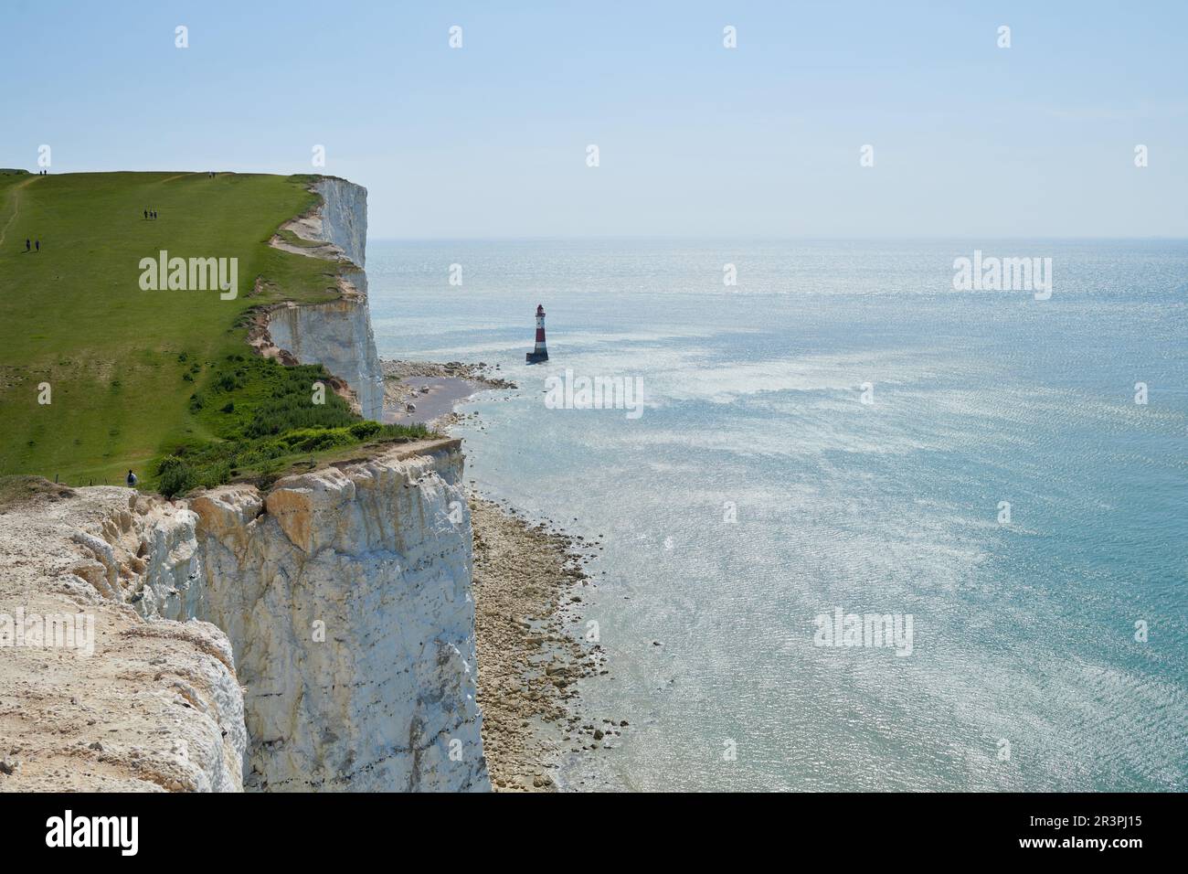 A view of Beachy Head Cliffs Stock Photo - Alamy
