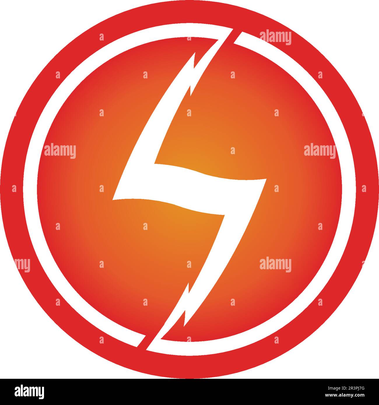 electric Vector lightning icon logo and symbols Stock Vector Image ...