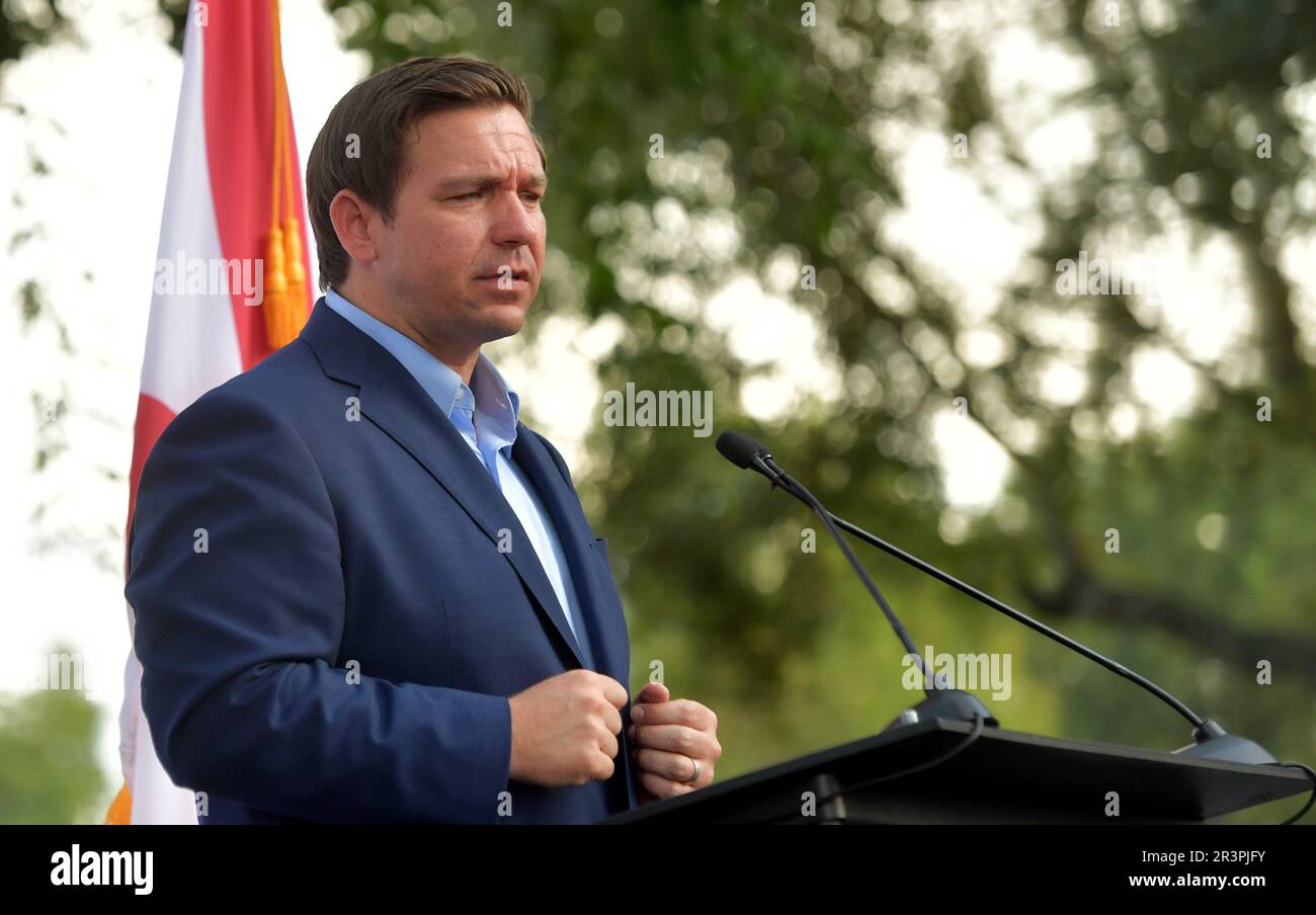 BOCA RATON, FL - NOVEMBER 04: Ron DeSantis, Rudy Giuliani and Attorney ...