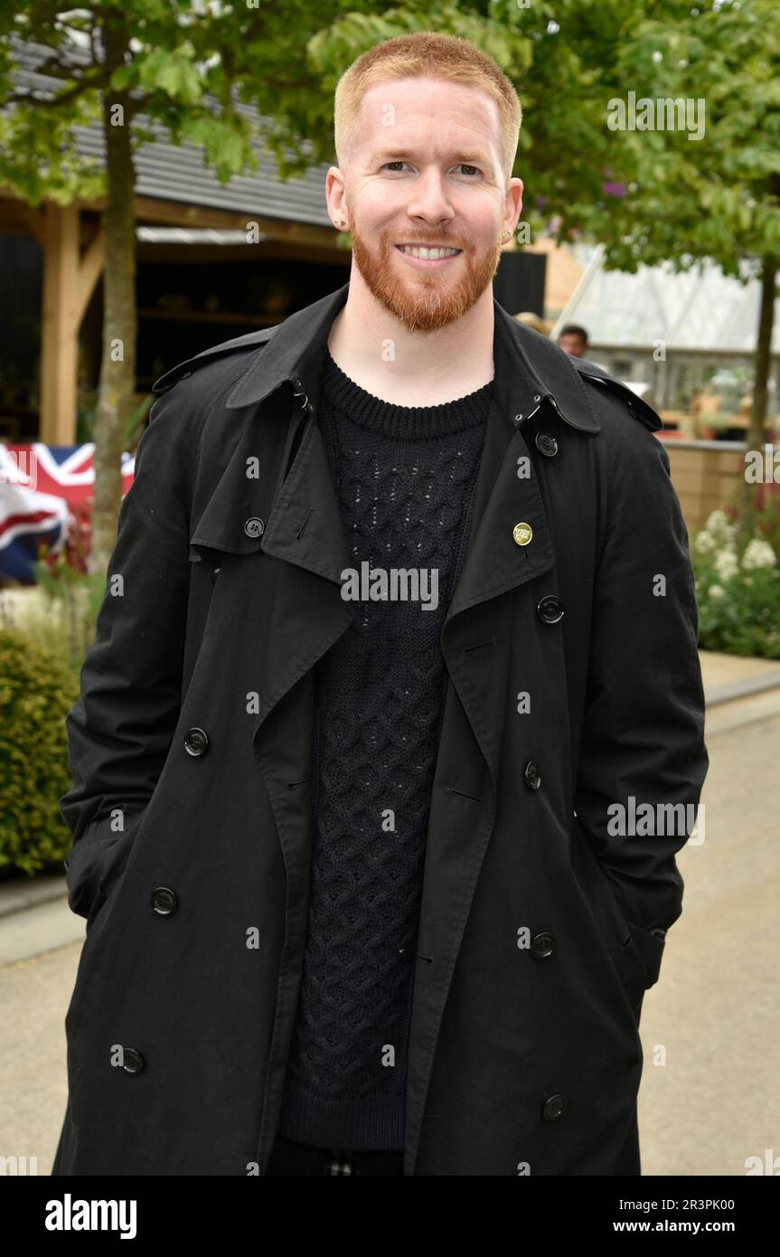 22 May 2023. London UK. Neil Jones at the 2023 RHS Chelsea Flower ...