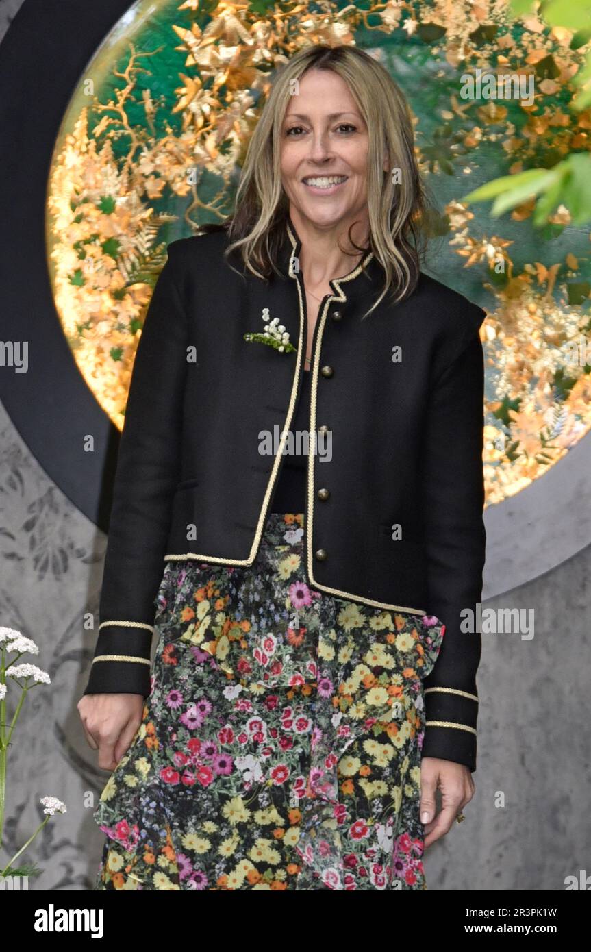 22 May 2023. London UK. Nicole Appleton at the 2023 RHS Chelsea Flower ...